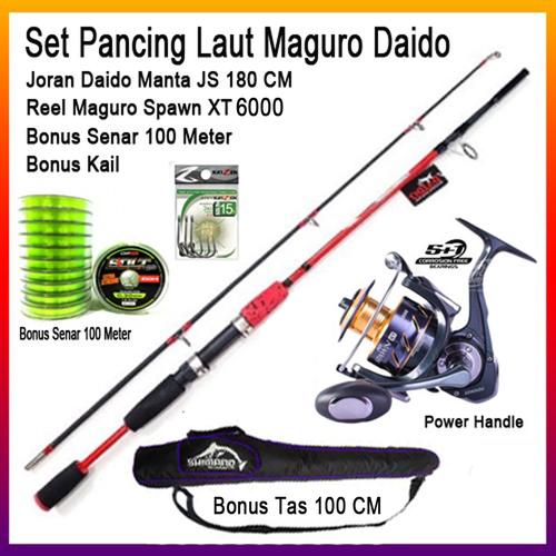 Jual Set Pancing laut Maguro dan Joran daido 180CM Original - 180CM - Jakarta Pusat - Raja Joran ...