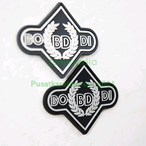 Jual (PREMIUM) Label karet custom Patch rubber emblem karet custom ...