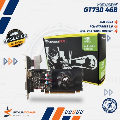 Promo VENOMRX NVIDIA GeForce GT730 128 bit ddr3 VGA GT 730 Venom RX ...