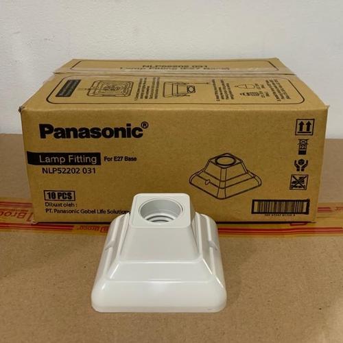 Jual Panasonic Fitting Plafon Segi 4 Fitting Plafon Tempel E27 - Kota ...