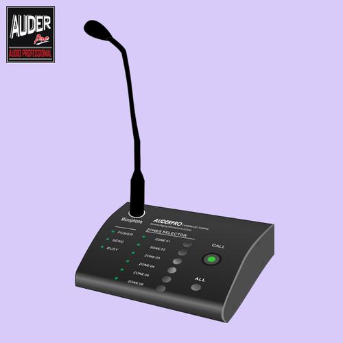 Jual Remote microphone paging auderpro cambrio ad-703rpm 6 zone paging ...