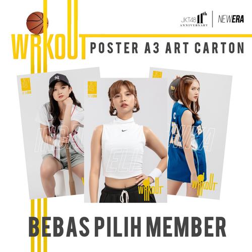 Jual NDESIGN - JKT48 WRKOUT POSTER A3 FANMADE - Jakarta Barat - NDESIGN ...