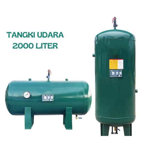 Jual Tangki Kompresor/Tangki Udara/Air Receiver 2000 Liter - Jakarta ...
