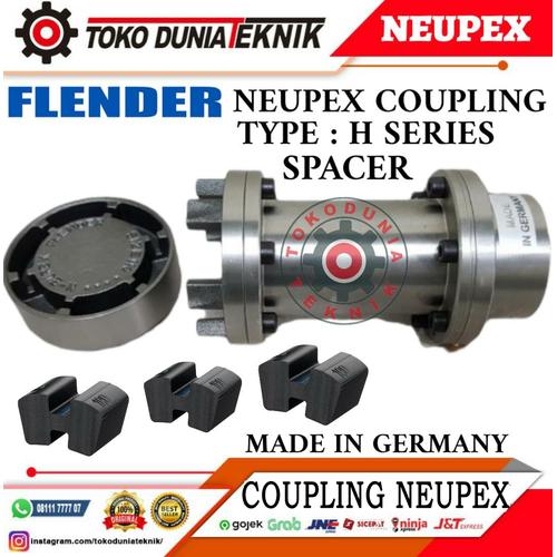 Jual FLENDER H125-200 MAX.BORE 55mm NEUPEX COUPLING SPACER MADE IN ...