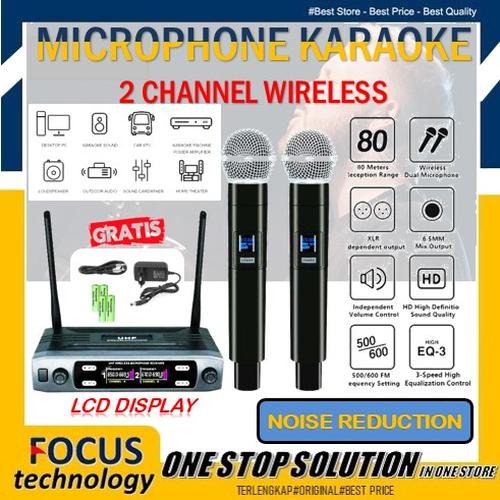 Jual Dual channel UHF wireless microphone - Kota Depok - Focus ...