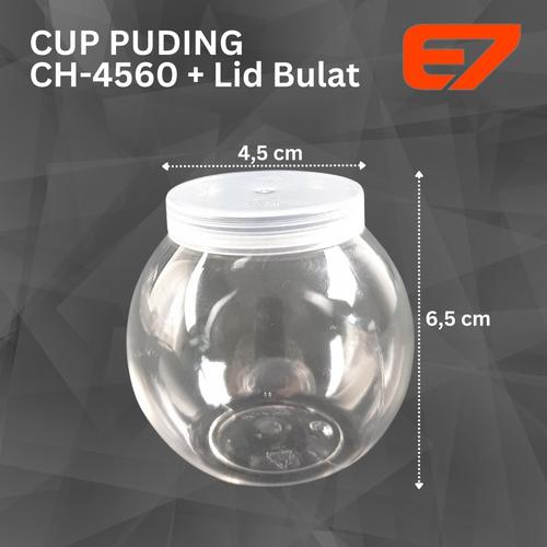 Promo Cup Pudding CH-4560 + Lid - Dessert Cup, Botol Dessert, Cup Kue ...