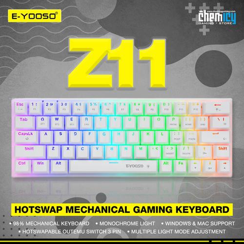 Jual E-YOOSO Z11 Wireless Hotswap RGB Mechanical Gaming Keyboard ...