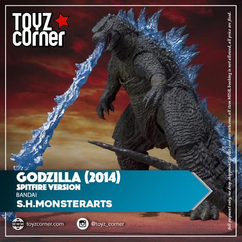 Promo Bandai S.H.Monsterarts Godzilla (2014) Spitfire Version Cicil 0% ...