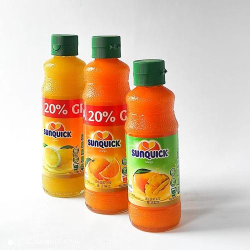 Jual Sunquick Syrup 330ml free packing bubble - Lemon 330ml - Kab ...