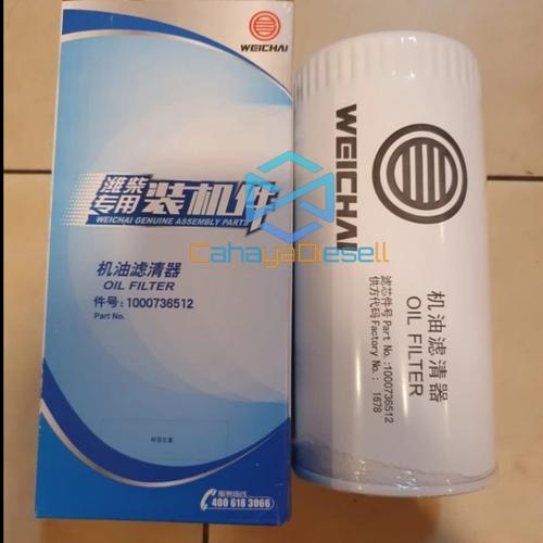 Jual Oil Filter WEICHAI 1000736512 - Jakarta Utara - CahayaDiesell ...