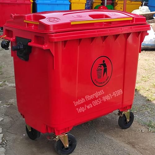 Jual TEMPAT SAMPAH BESAR/BAK SAMPAH BESAR 660 LITER PLASTIK HDPE - Biru - Kota Bogor - Indah ...