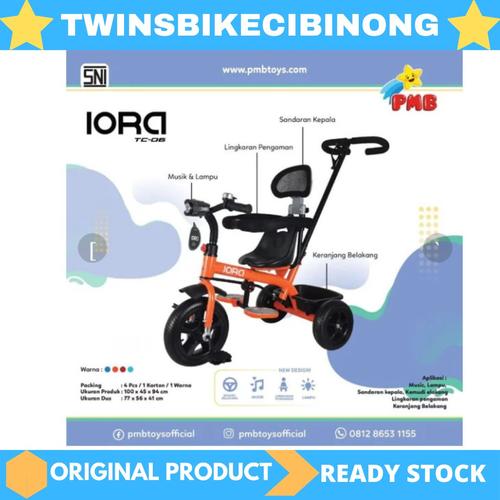 Jual Sepeda Anak Roda Tiga Pmb iora t06 - Biru - Kab. Bogor ...
