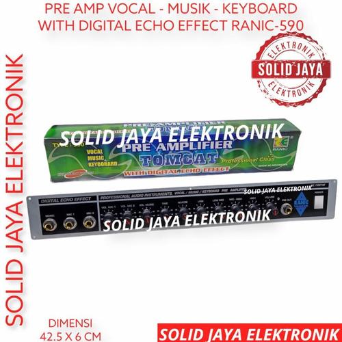 Jual KIT PRE AMP VOCAL MUSIK KEYBOARD TONE CONTROL ECHO WITH DIGITAL ...