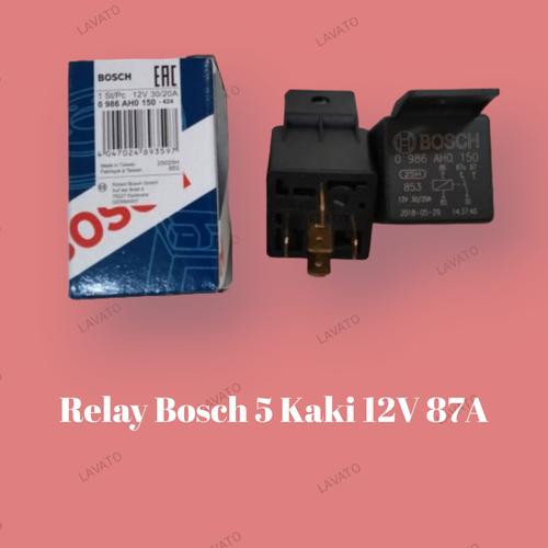 Jual Relay Bosch 5 Kaki 12V 87A - Kota Surabaya - lavatoauto | Tokopedia
