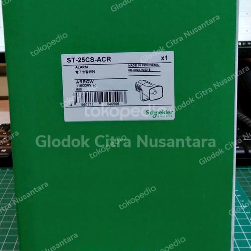 Jual Schneider ST-25CS-ACR 110/220V AC Red Sirine/Warning Horn Arrow ...