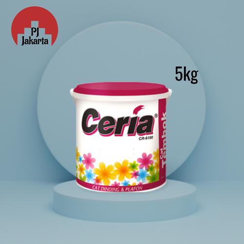Jual Propan Ceria CR-6100 WHITE 9101 / Cat dinding interior 5kg ...