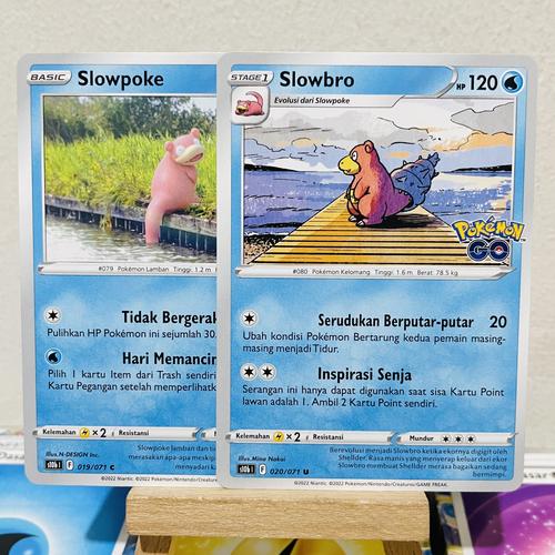 Jual Set Slowpoke slowbro s10b Pokemon go Kartu pokemon indonesia tcg ...