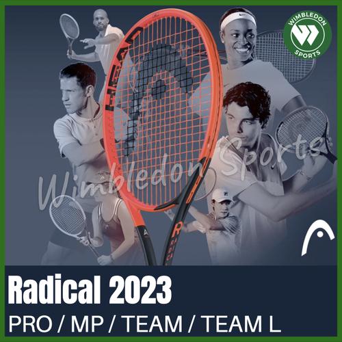 Jual Raket Tenis Head RADICAL 2023 / Head Radical Pro MP Team Team L ...