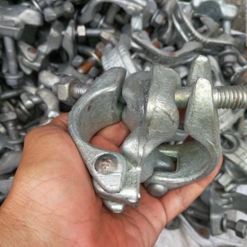 Jual fixed clamp scaffolding/kelem mati besi cor pipa scaffolding ...