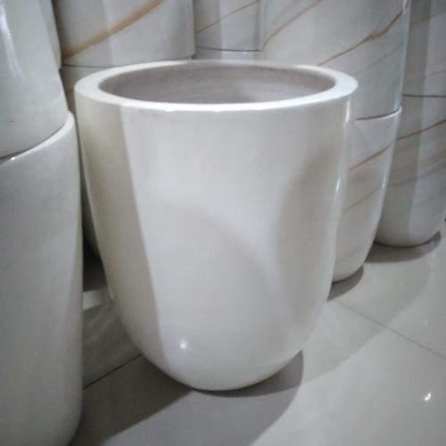Jual Pot kapsul tanah liat duco glossy t50cm d40cm // pot gerabah ...