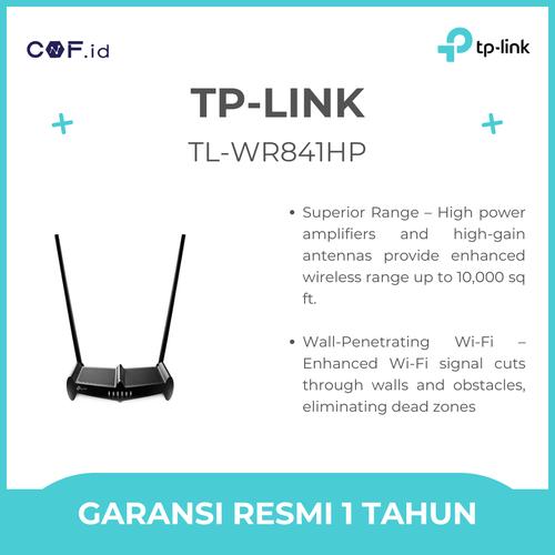 Jual TP-LINK TL-WR841HP 300MBPS WIRELESS N ROUTER ORI DAN BERGARANSI ...