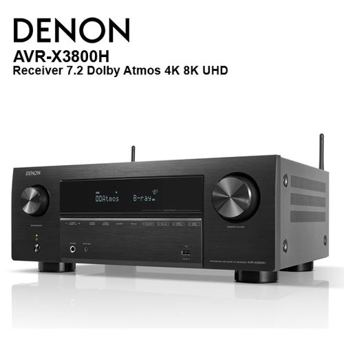 Jual Denon AVR-X2800H AVRX2800H AV Receiver 7.2 Dolby Atmos 4K 8K UHD ...