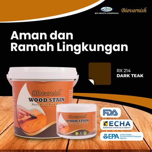Jual Cat Kayu Murah Biovarnish Wood Stain Dark Teak - 1kg - Kota ...