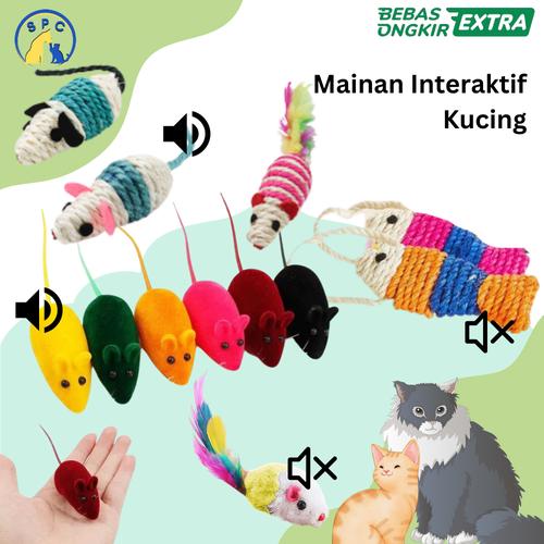 Jual TIKUS CIT CIT - Mainan Kucing Interaktif Bentuk Tikus Bunyi Cit ...