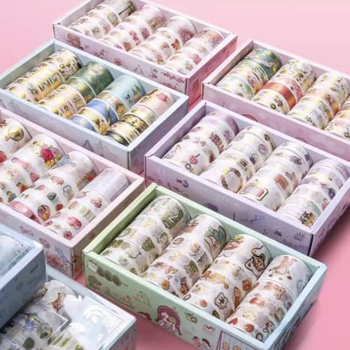 Jual Washi tape selotip premium set gold foil 2 - A - Jakarta Pusat ...