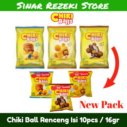 Jual Chiki Balls Renceng 10gr x 10pcs / Chiki Ball Coklat / Chiki Ball ...