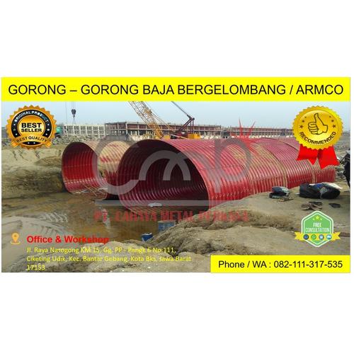 Jual Gorong gorong baja Armco Nestable Flange Multi Plate - Jogja ...