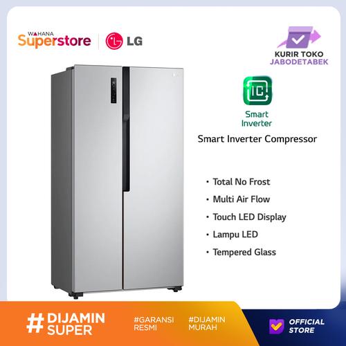 Promo LG Kulkas Side by Side Smart Inverter Compressor 509 L ...