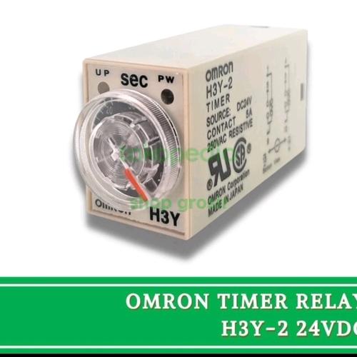 Jual timer h3y 2 24vdc omron 10sec,30sec,60sec - 60sec - Kota Tangerang ...