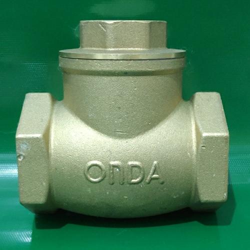 Jual CHECK VALVE ONDA 1/2 INCH / KLEP TABOK SWING CHECK VALVE - Kota ...