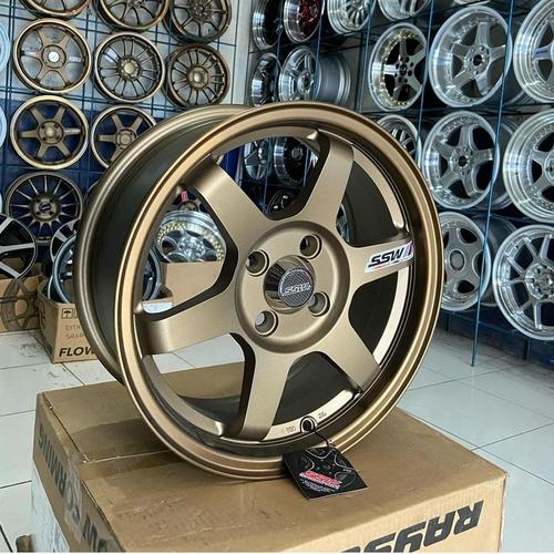 Jual velg ssw te37 ring 15 pcd 4x100 velg mobil agya,ayla,brio,mobilio - Kota Tangerang - velg ...