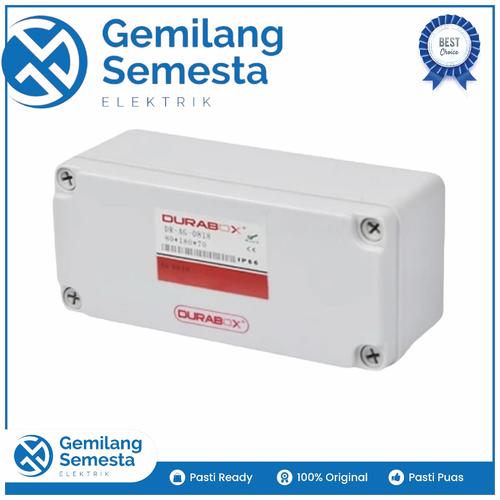 Jual Junction box plastik 80x180x70 box pvc 80 x 180 IP66 Durabox ...