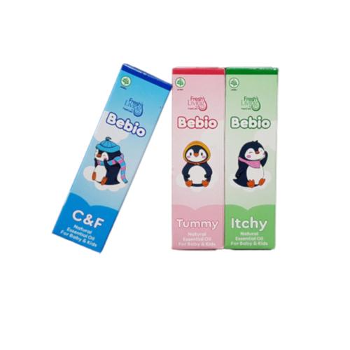 Jual Bebio Fresh living Tummy/C&F/Itchy 9 ml - Biru - Kota Bandung ...
