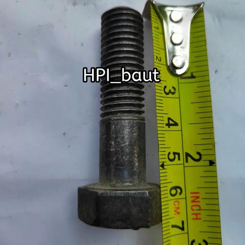 Jual Hex Bolt ; Gr B7 ; Diameter M14 x 55mm ; Hitam - Kota Bekasi - HPI ...