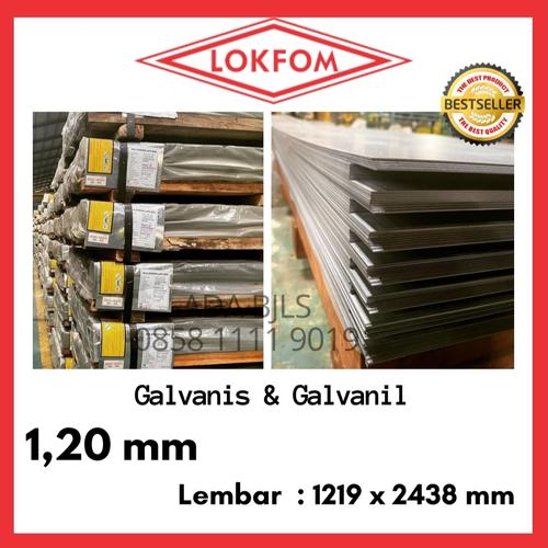 Jual BJLS LOKFOM Galvanis & Galvanil 1,20 mm Lembaran - Kota Tangerang Selatan - ADA BJLS Lokfom ...