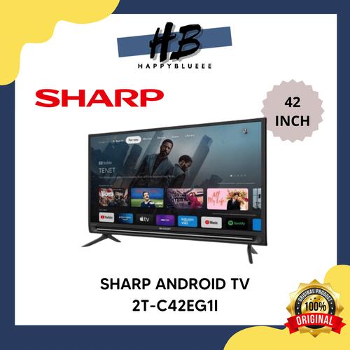 Jual SHARP LED ANDROID TV 42 INCH 2T-C42EG1I FULL HD GOOGLE TV ...