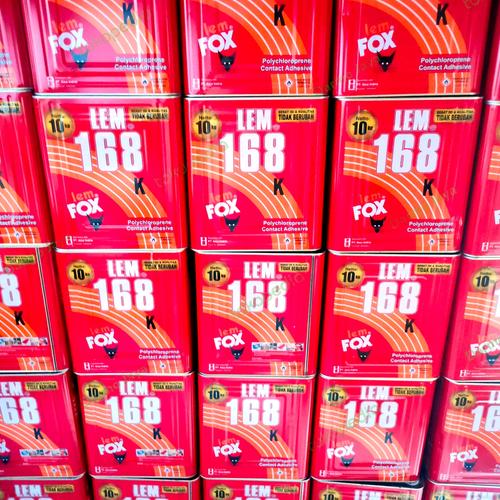 Jual Lem Kuning/Lem Triplek/Lem HPL/Lem Serbaguna/Lem Fox 168 10 Kg ...