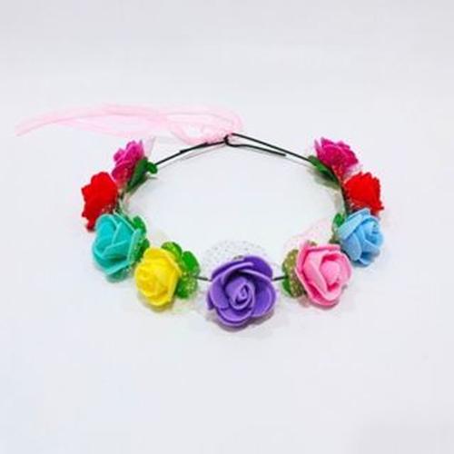 Jual Bando Mahkota Bunga spons / Bando Kawat Mahkota Bunga - Kota ...