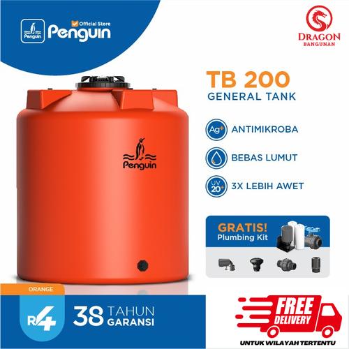 Jual PENGUIN TANGKI | TOREN | TANDON AIR TB 200 2000 LITER - Orange ...