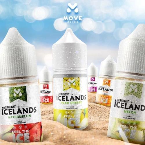 Jual Iceland Ice Land Mango Strawberry Grape Melon Watermelon Pear 30ML ...