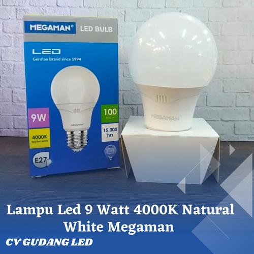 Jual Lampu Led 9 Watt 4000K Natural White Megaman - Kab. Sleman - CV ...