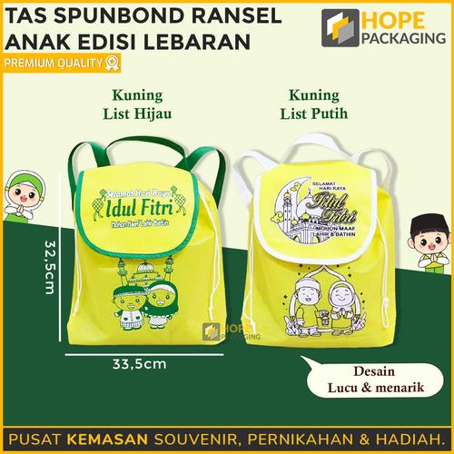 Jual Tas Spunbond Ransel Serut Lebaran Goodie Bag Souvenir Parcel ...
