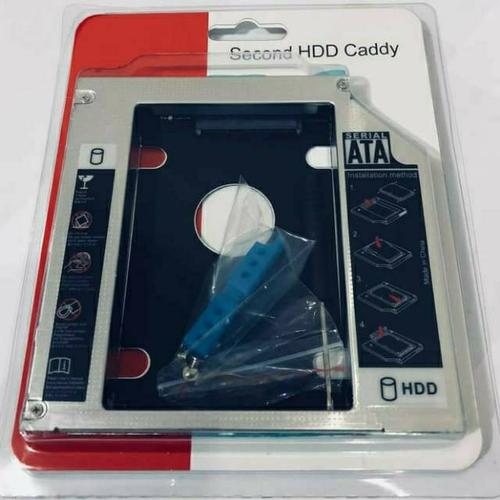 Jual HDD Caddy Rack Laptop (DVD/CD ROM to HDD 2.5 inc) - 9.5mm - Kab ...