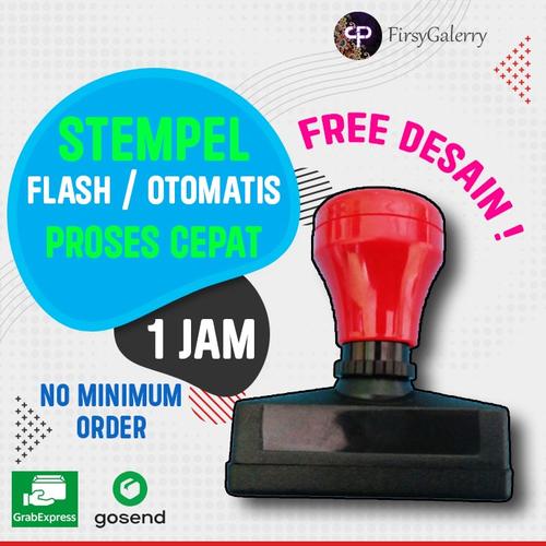 Jual Stempel otomatis ukuran sedang | Free desain | Full tinta |Free ...