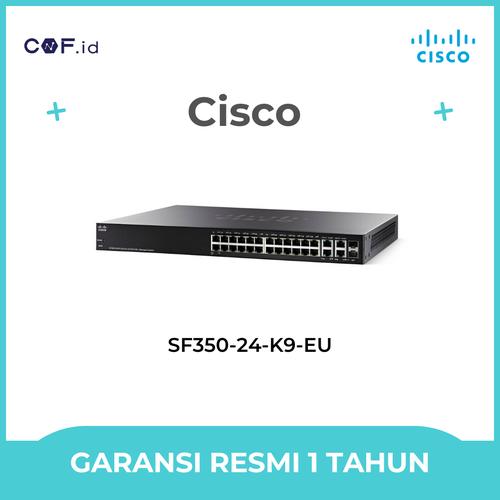 Jual Cisco SF350-24-K9-EU 24-port 10/100 Managed Switch - Kota Medan ...