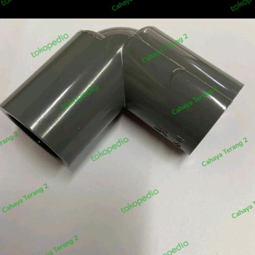 Jual Elbow Knee keni Knie PVC AW Rucika 1/2 inch Sambung Peralon Pipa ...